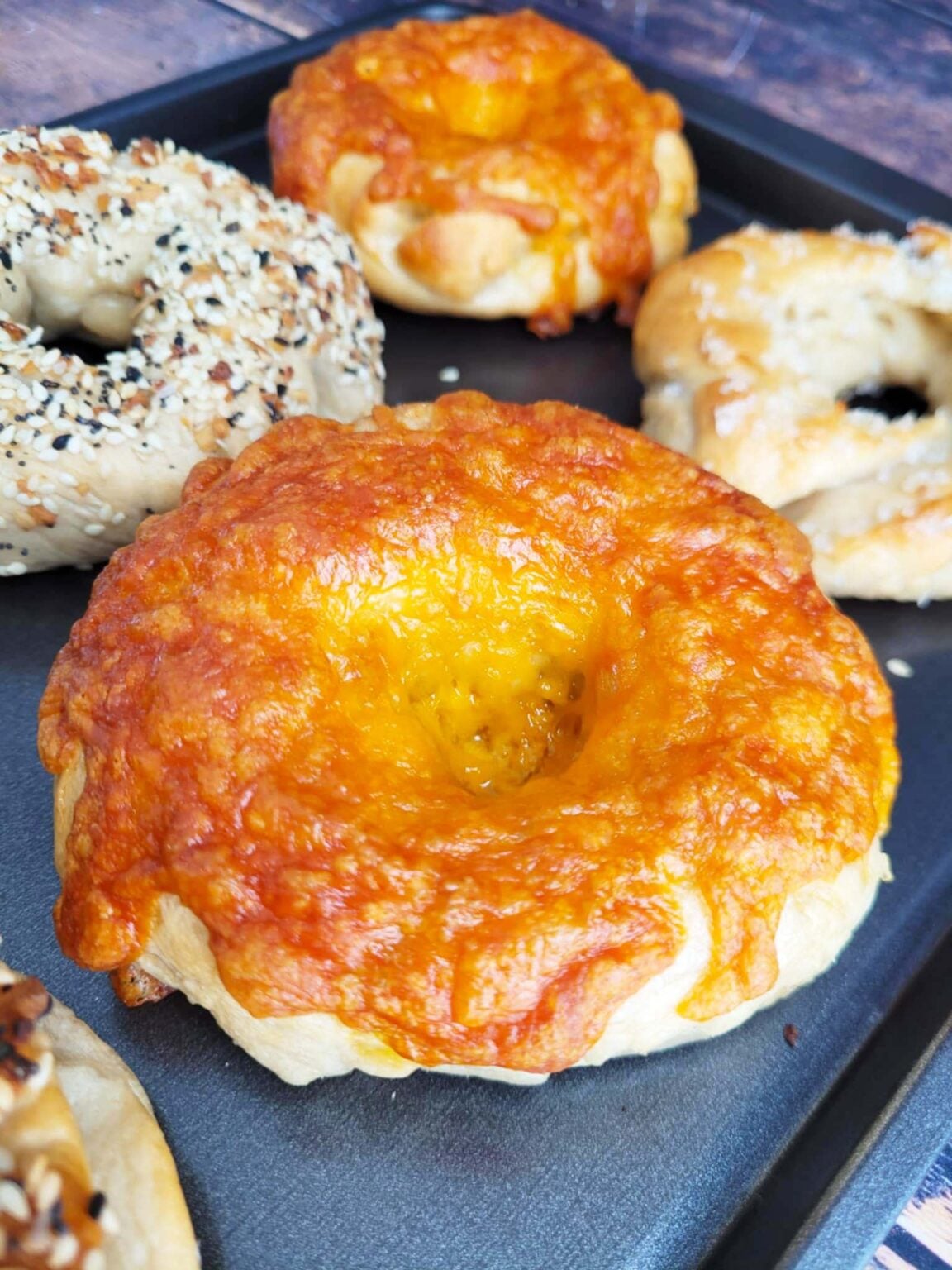 Easy Sourdough Bagels Recipe | A Wicked Whisk